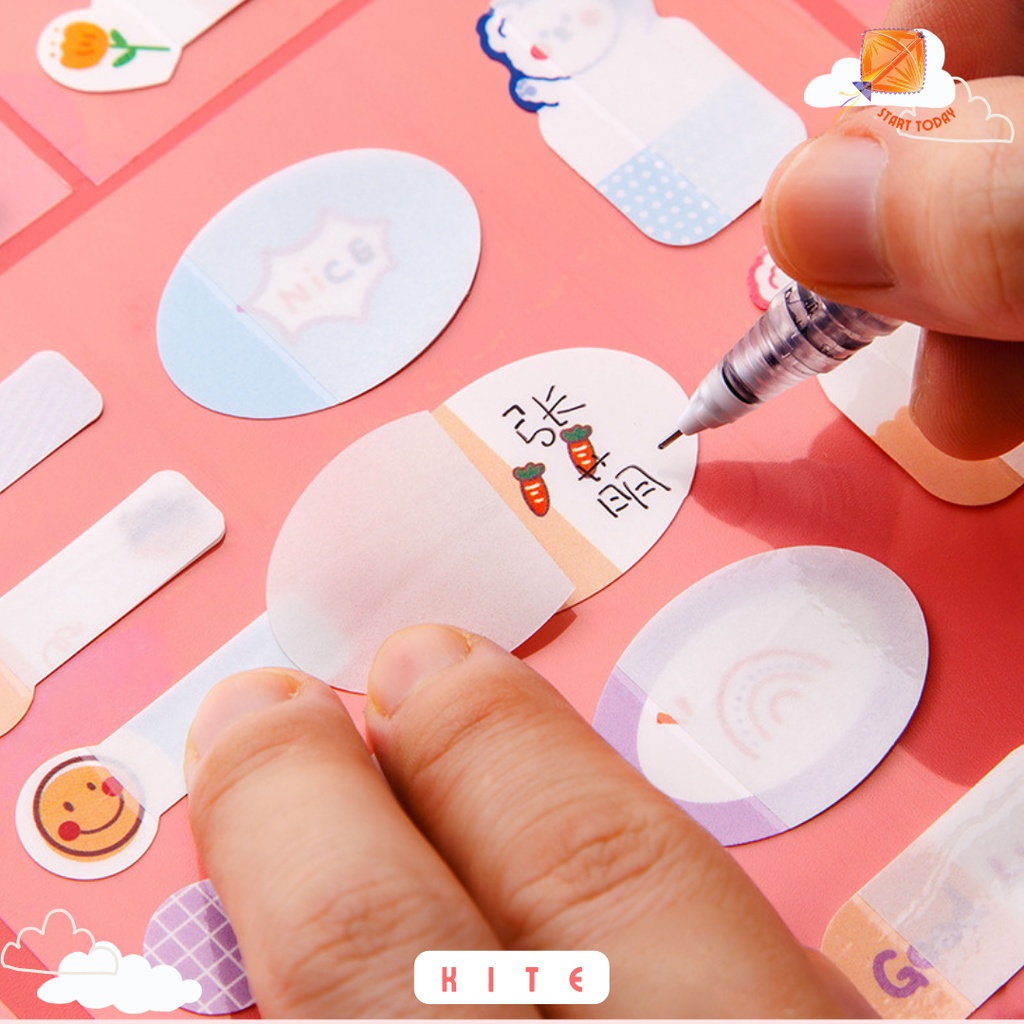 Mua Name Tag - Bộ hình dán sticker viết tên dán lên đồ dùng học tập cho ...