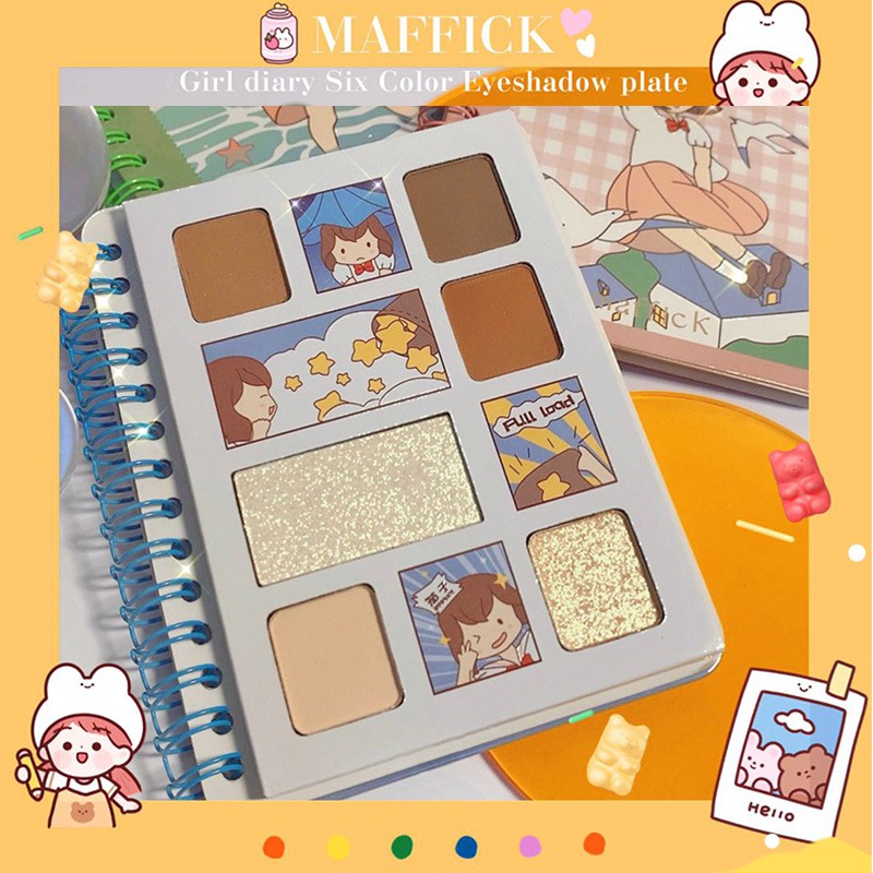 Bảng phấn mắt sổ tay Maffick | Shopee Việt Nam