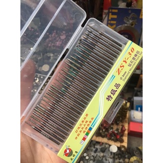 Bộ 30 mũi mài hợp kim ZSY-30, bộ 30 mũi mài kim cương chân 3 mài đánh bóng | Shopee Việt Nam
