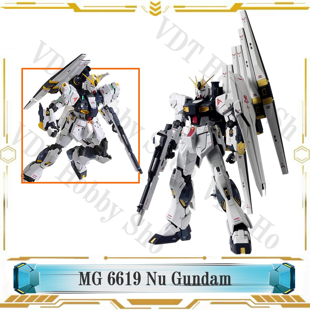 Mô hình gundam mg 6619 Nu gundam ver ka daban model | HolCim - Kênh Xây ...