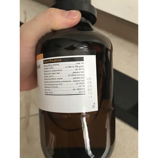 Chất Isopropyl alcohol IPA 2-propanol 99.7% C3H8O chai 500ml Xilong CAS ...