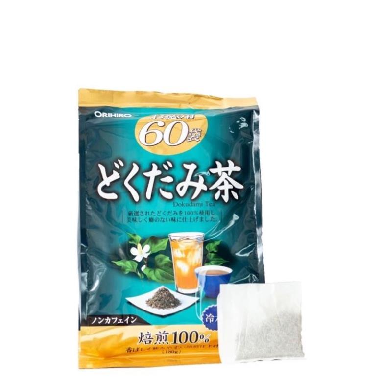 Trà diếp cá Dokudami Tea dạng túi lọc 180g Orihiro Nhật Bản - 60 gói ...