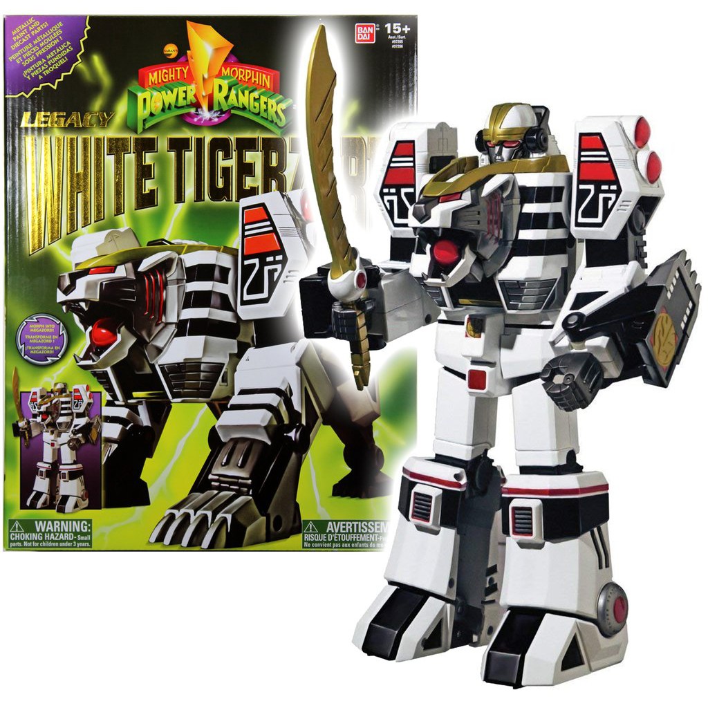 Rare Vintage 1994 Saban Power Rangers White Tiger Zor - vrogue.co