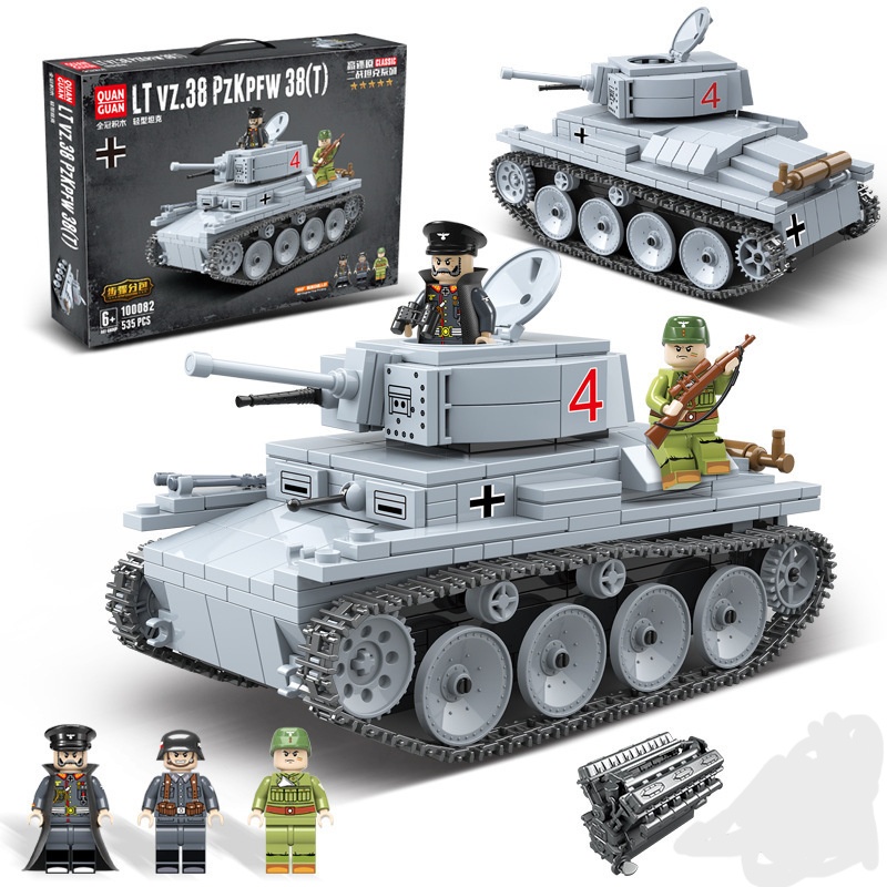 Mua Mô hình lắp ráp Lego chủ đề XE TĂNG LT VZ.38, WW2 TANK - Đồ chơi ...