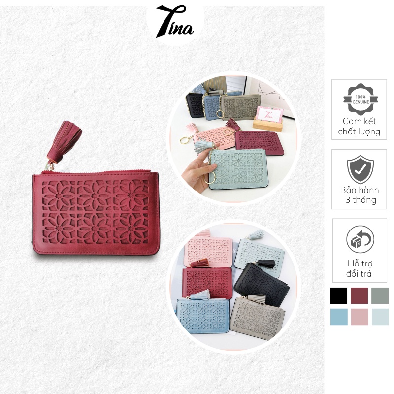 Ví đựng thẻ nữ card atm mini Tina Shop W191 - MixASale