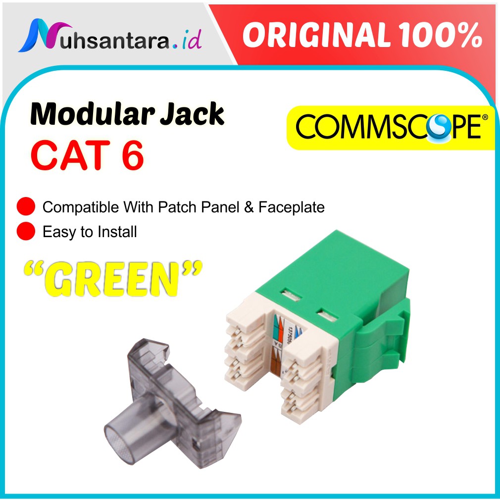 Đầu Nối Dây Cáp Rj45 Utp Cat6 6 Commscope | HolCim - Kênh Xây Dựng Và ...