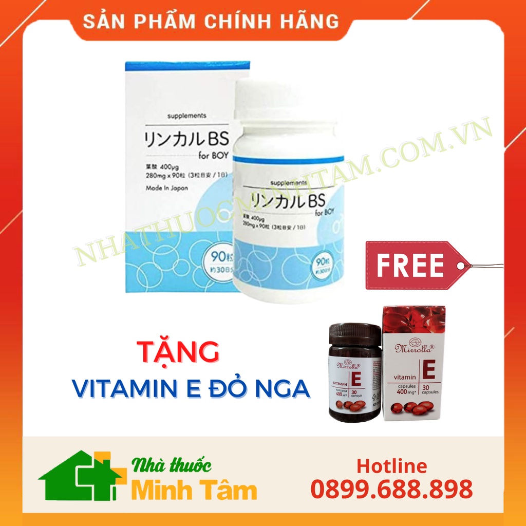 Mua Viên uống tạo kiềm Nhật Bản - Rincal BS For Boy 90 viên [CHÍNH HÃNG ...