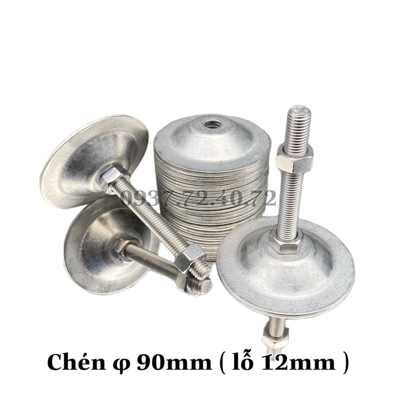 Mua Chén Chân Đế Inox 304 - Đường Kính 60 - 70 - 90mm ( Lỗ 12mm) giá rẻ ...