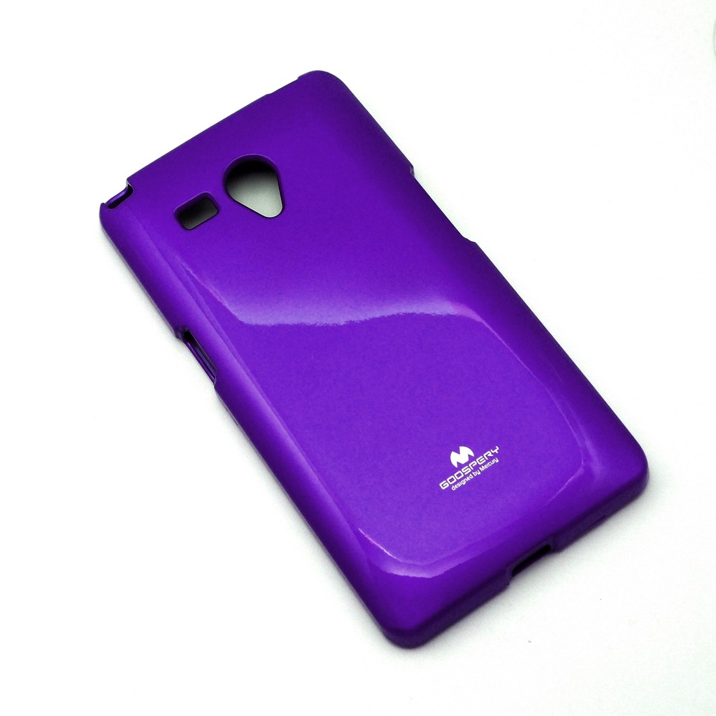 Ốp lưng Jelly Mercury Sky A850 (Tím) | Shopee Việt Nam