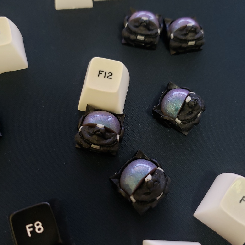 Mua Keycap Sirius Clone trang trí bàn phím cơ màu Black Robocop giá rẻ ...