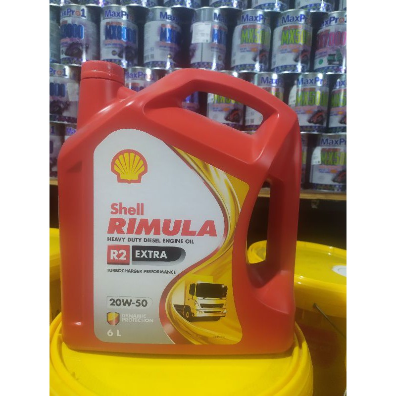 Nhớt Shell Rimula R2 Extra 20W-50 (6 Lít) | Shopee Việt Nam