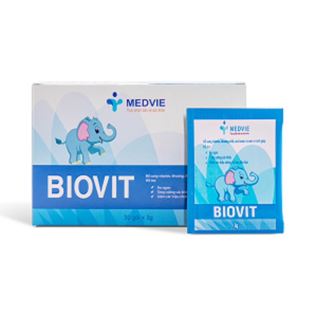 Men tiêu hóa BIOVIT bổ sung các loại men vi sinh chuẩn giúp tăng cường ...