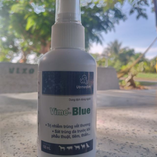 Vime - Blue Sát trùng vết thương 100ml | Shopee Việt Nam