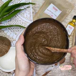 Bột Café cám sữa non dừa tẩy tế bào chết body 500gr, bột café tách dầu ...