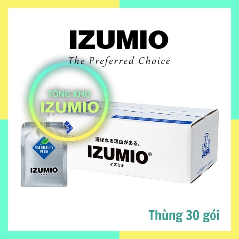 Mua [DATE NEW 13/08/2023] Thùng 48 gói nước giàu Hydro IZUMIO ...