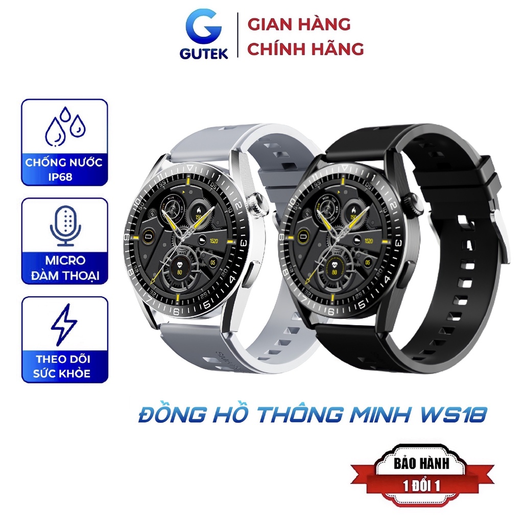 Mua Đồng hồ thông minh Smart Watch Gutek WS18 cảm ứng chống nước ip67 ...