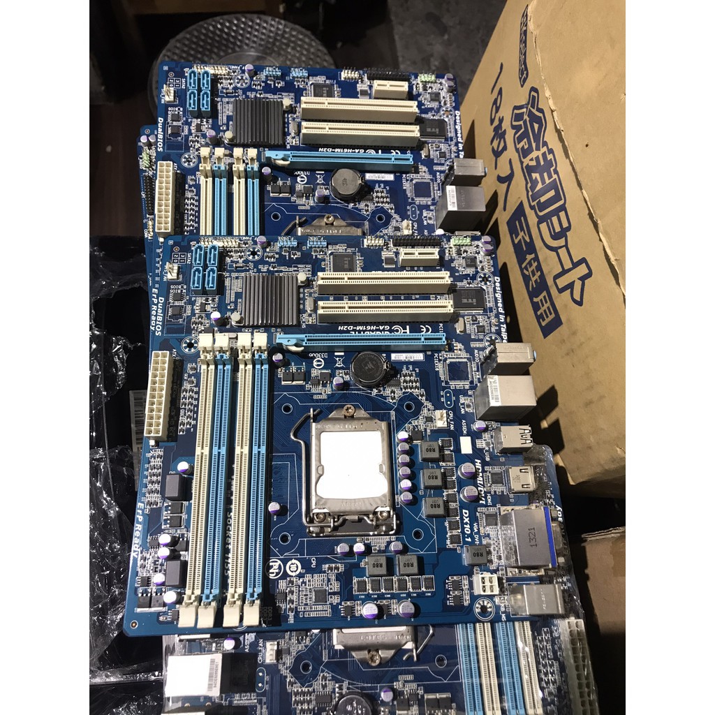 Bán Main Gigabyte H61 4 khe ram gần như mới giá tốt giá rẻ 654.321 ...