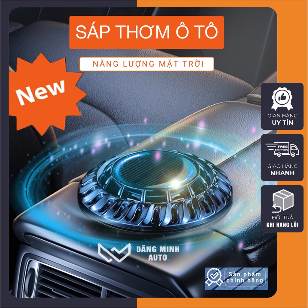 Mua Sáp thơm ô tô mẫu UFO năng lượng mặt trời, máy khếch tán sáp thơm ...