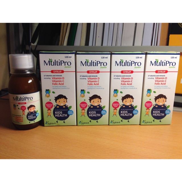 MultiPro junior syrup (Multivitamin) | Shopee Việt Nam