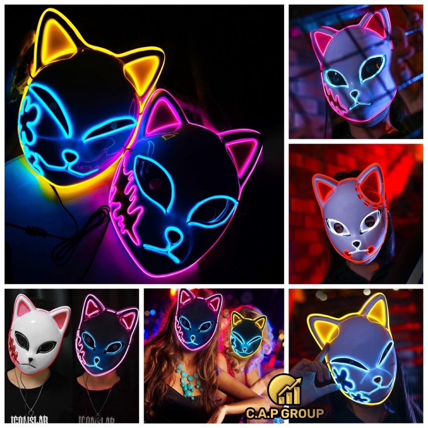 Mua Mặt nạ Cáo Hồ ly Anime Nhật Bản cosplay Ghost Slayer Thanh Gươm ...
