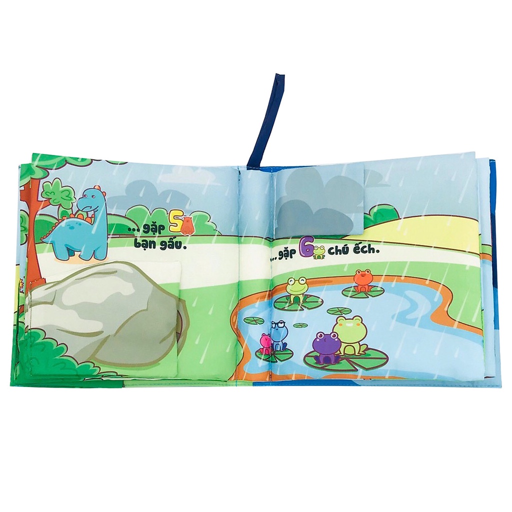 Mua Sách vải chính hãng Lalala Baby - Hành trình của Dino - Made in ...