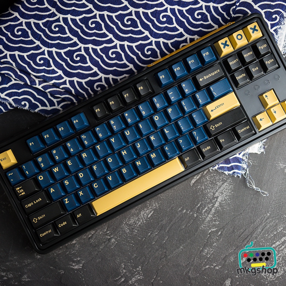 Mua Keycap CMK Blue Samurai 173 nút bàn phím cơ in doubleshot màu đẹp ...