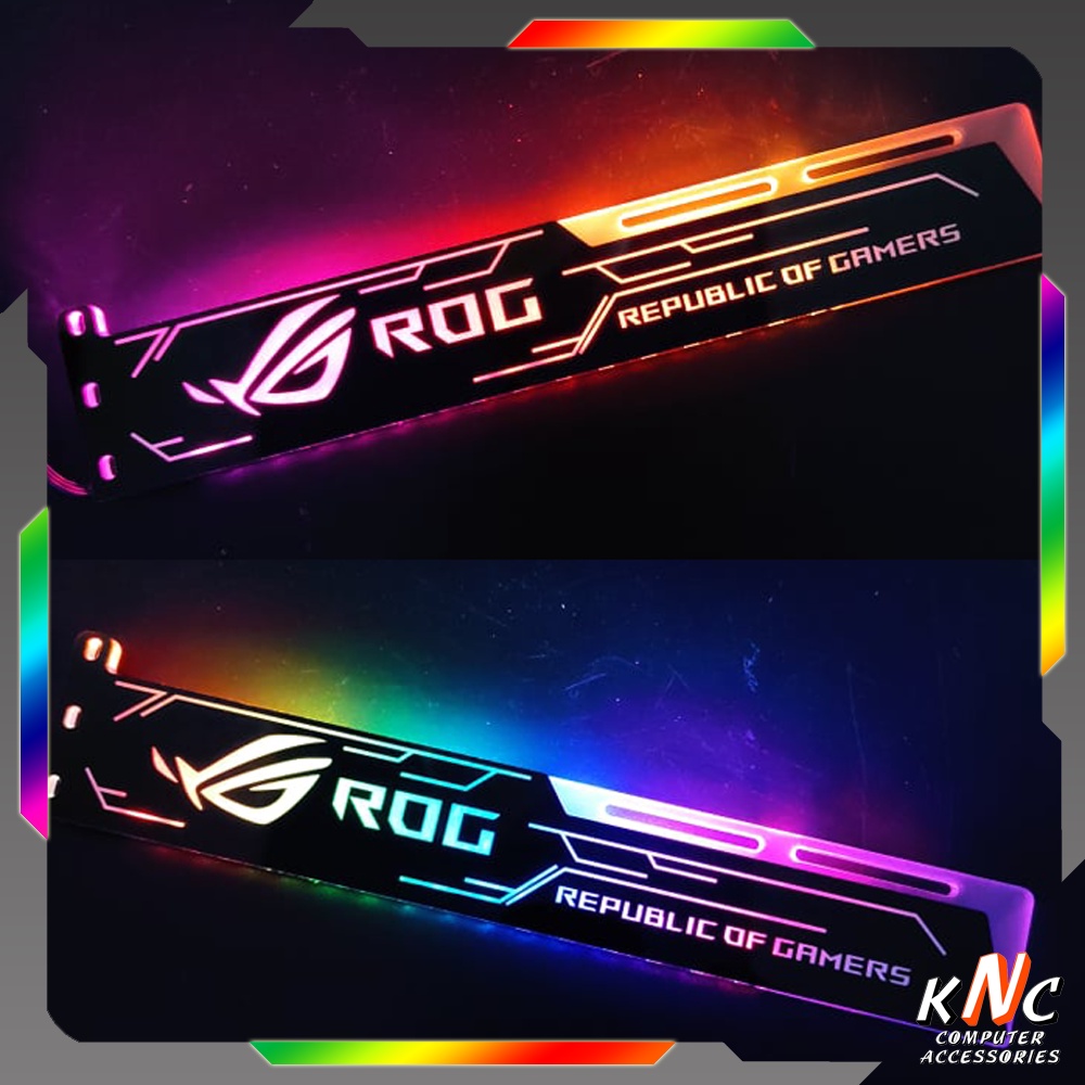 Mua Giá Đỡ VGA Họa Tiết Hình ROG Led RGB Đồng Bộ Màu Hub Coolmoon, Hub ...