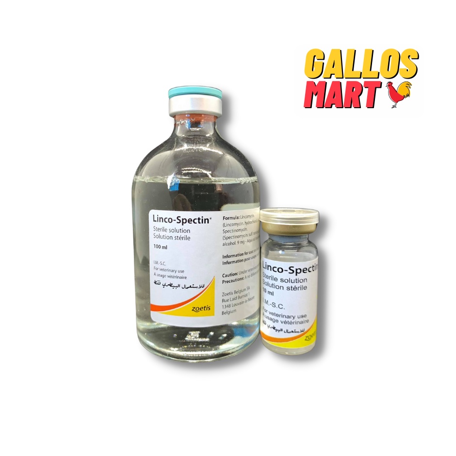 LINCO SPECTIN - LỌ 100ML - ĐIỀU TR.I CÁC BỆNH HÔ HẤP TRÊN GÀ ĐÁ chính ...