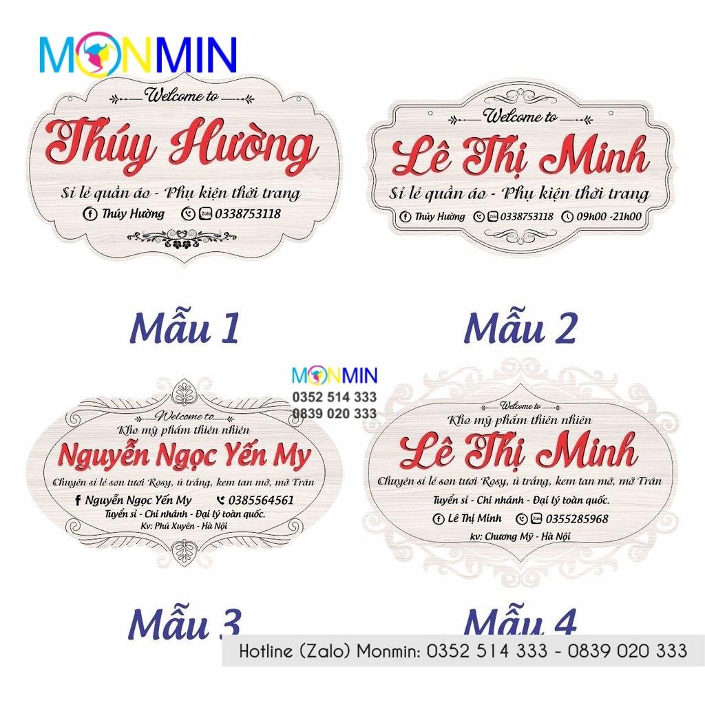 Mua Biển gỗ , bảng hiệu livestream, biển shop bán hàng online, biển ...