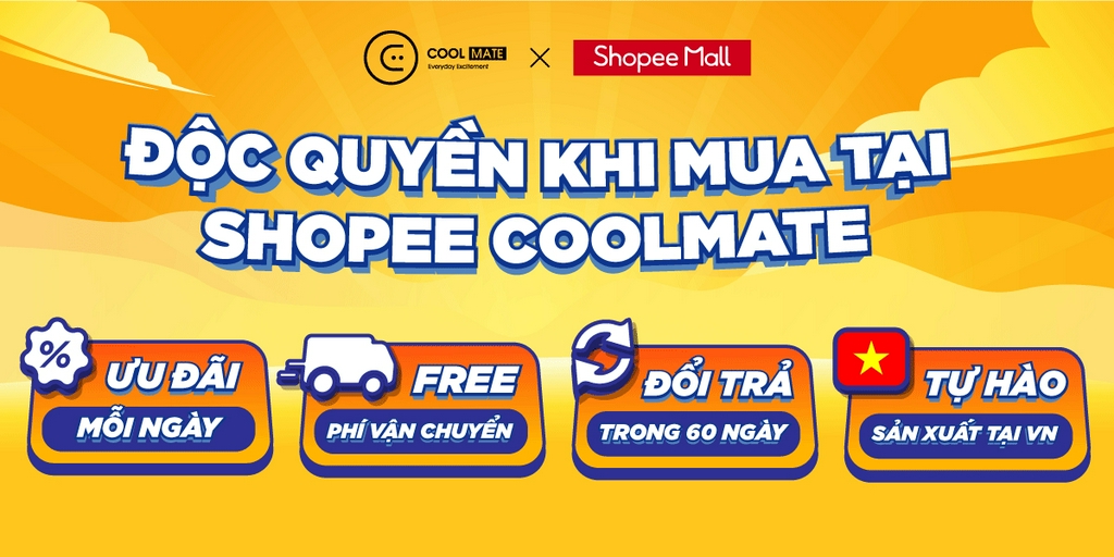 Coolmate - Official Store - Cửa Hàng Online Chính Hãng | Shopee Việt Nam