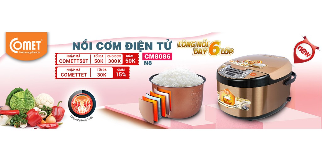 COMET | Official Store - Cửa Hàng Online Chính Hãng | Shopee Việt Nam