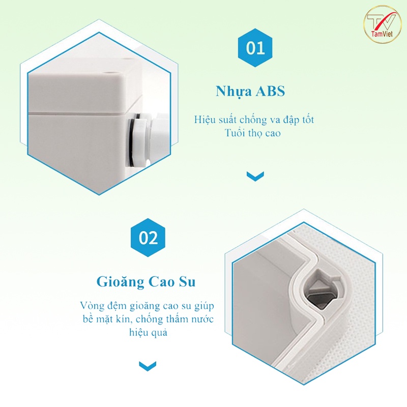 Mua Hộp đấu dây điện 4 ngả, hộp đấu nối dây điện chống thấm nước dùng ...