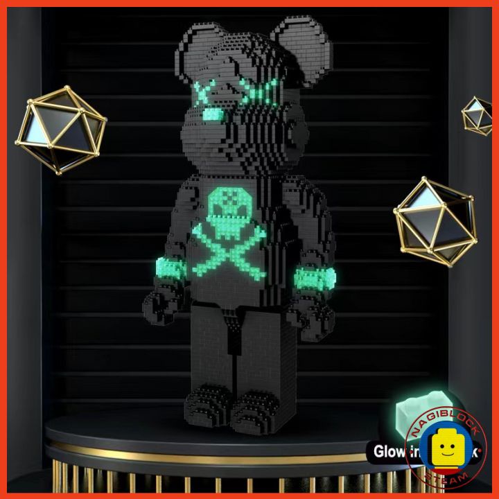 Mua Mô hình lắp ráp BEARBRICK nanoblock YKO P2204 giá rẻ nhất | TecKi.Vn