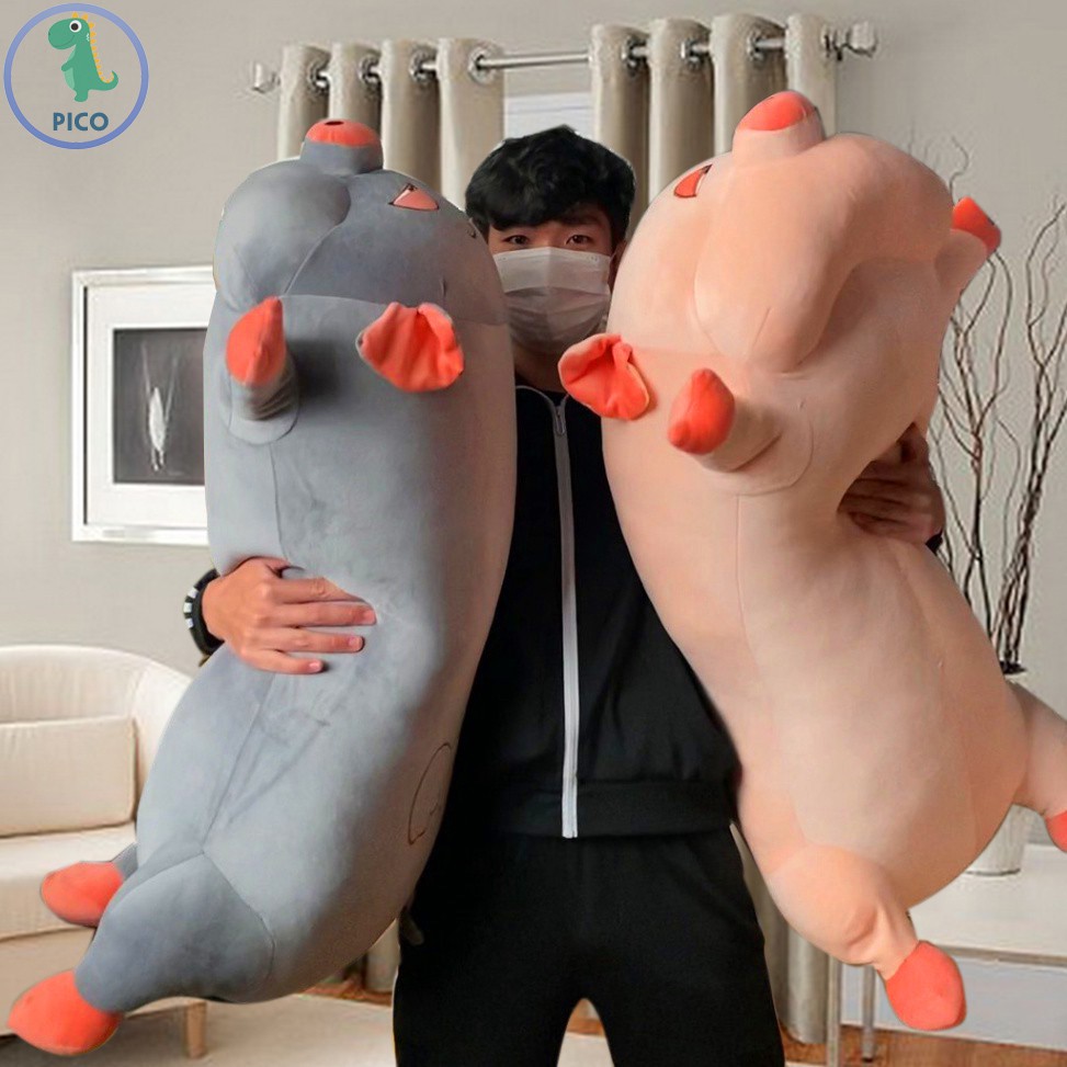 Mua Gấu Bông to Gối Ôm Heo Lợn 40cm - 55cm -75cm - 1m .Thú Nhồi Bông ...