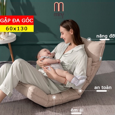 Ghế bệt tựa lưng cho bé bú, gối cho bé bú Miny Lazy Home MN014 | Shopee ...