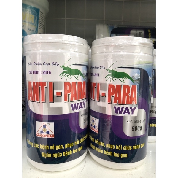 ANTI PARA WAY, HỘP 500G, PHÒNG CÁC BỆNH VỀ GAN, PHỤC HỒI CHỨC NĂNG GAN ...