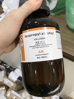 Chất Isopropyl alcohol IPA 2-propanol 99.7% C3H8O chai 500ml Xilong CAS ...