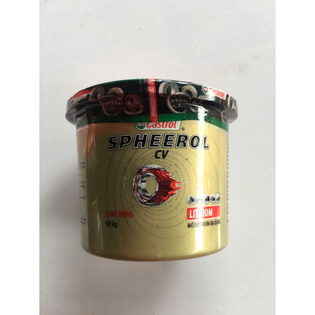 Mỡ bôi trơn CASTROL SPHEEROL CV (0.5Kg) | Shopee Việt Nam