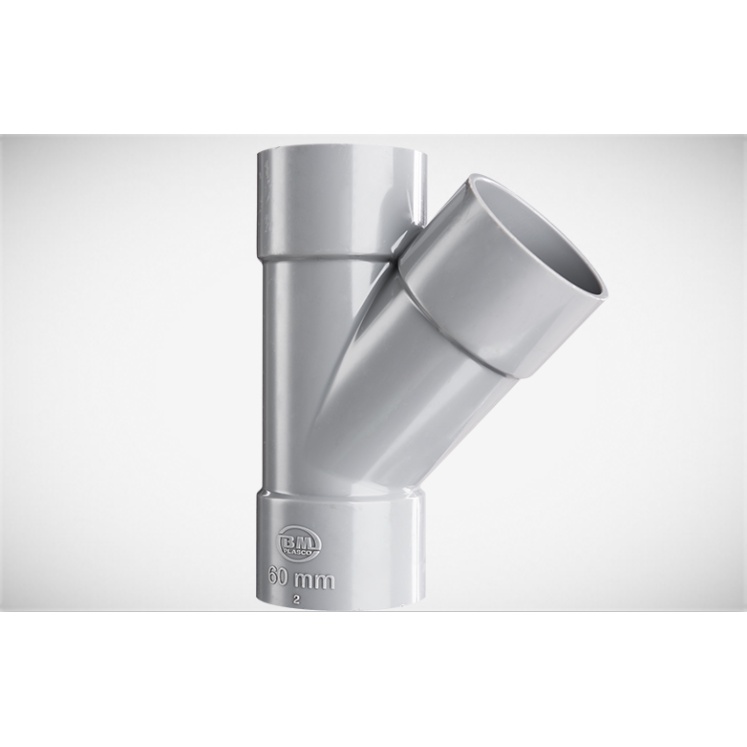 Mua Chữ Y 34, 42, 49, 60 PVC BM (Y - Tee 45 degrees)- Phụ tùng ống nhựa ...