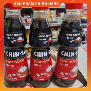 Nước tương Chinsu TỎI ỚT chai 330ml | Shopee Việt Nam