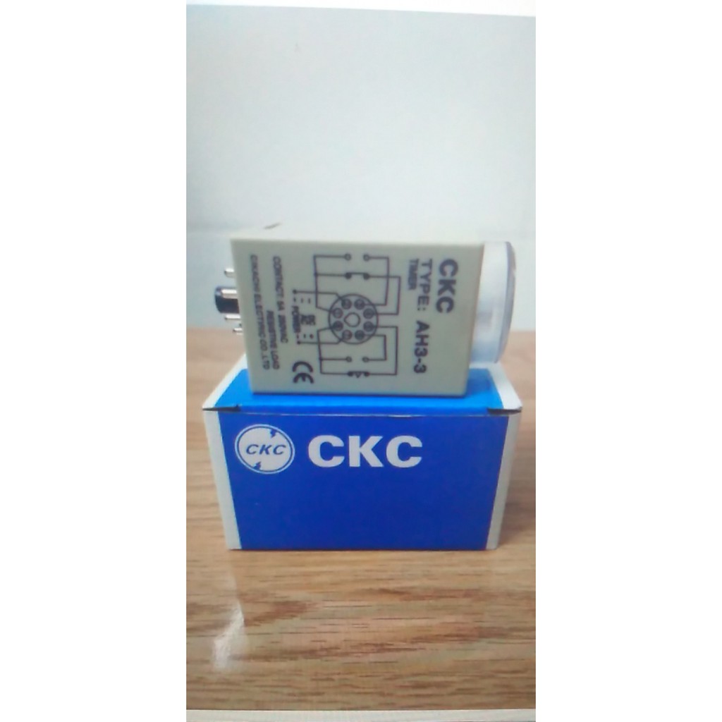 Mua Relay timer, rơle thời gian CKC AH3-3 ,380V, 220V, 24V, 12V giá rẻ ...