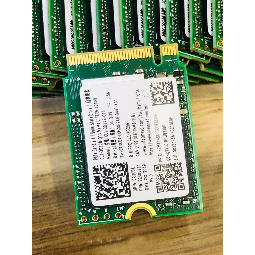 Ổ cứng SSD NVME 128GB LITEON chuẩn ngắn 2230 Gen 3x4 Cho Surface Laptop ...