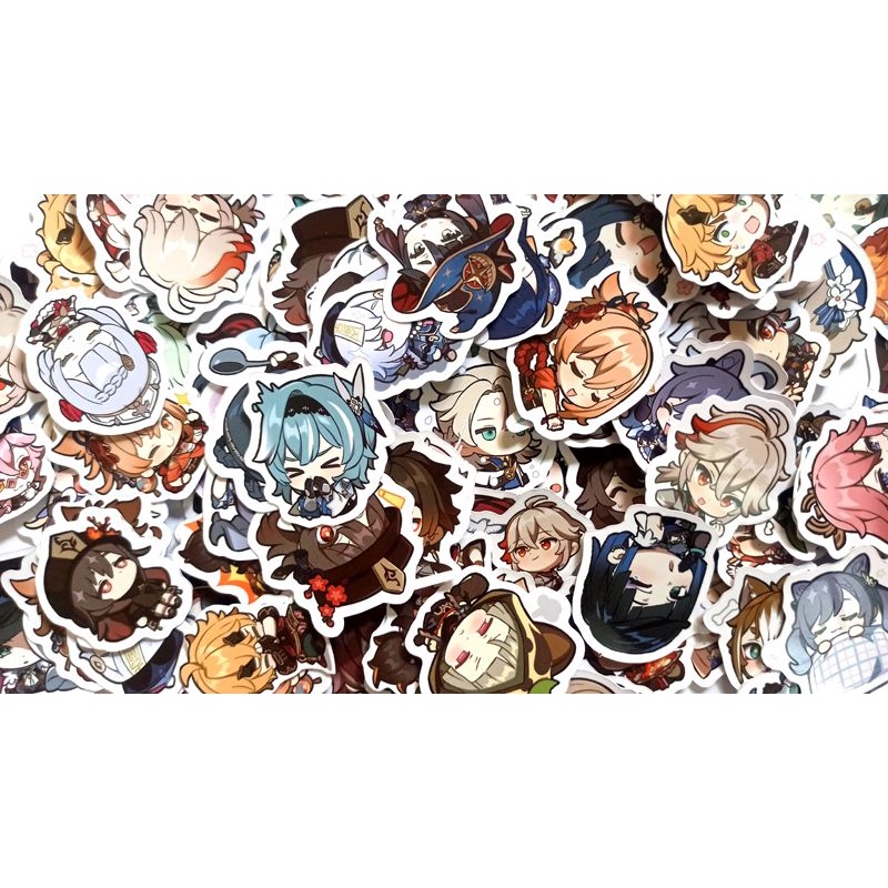 Set 50 sticker Genshin Impact | Shopee Việt Nam