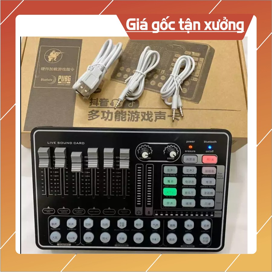 Mua Thiết bị thu âm livestream hát karaoke online sound card H9 Pro( K9 ...