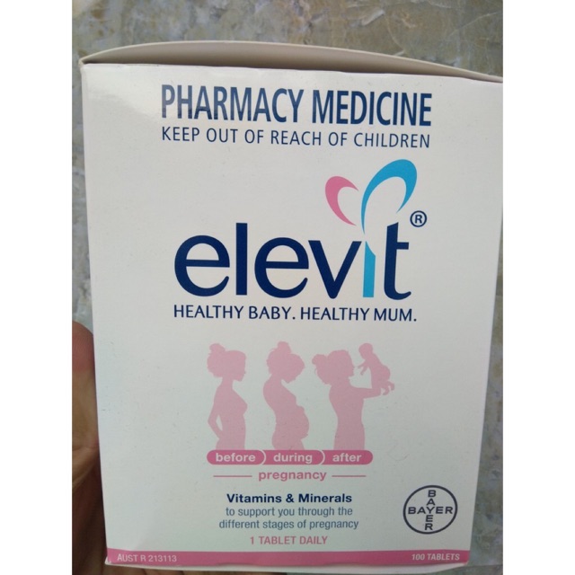 Viên uống elevit 100 viên úc | Shopee Việt Nam