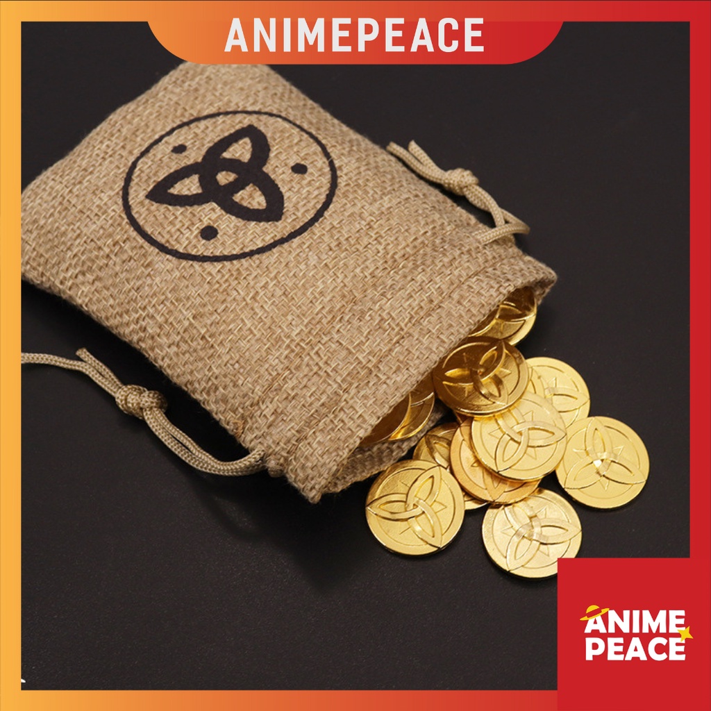 Túi Mora Genshin Impact 20 đồng Mora Phụ Kiện Cosplay PK10 | Shopee ...
