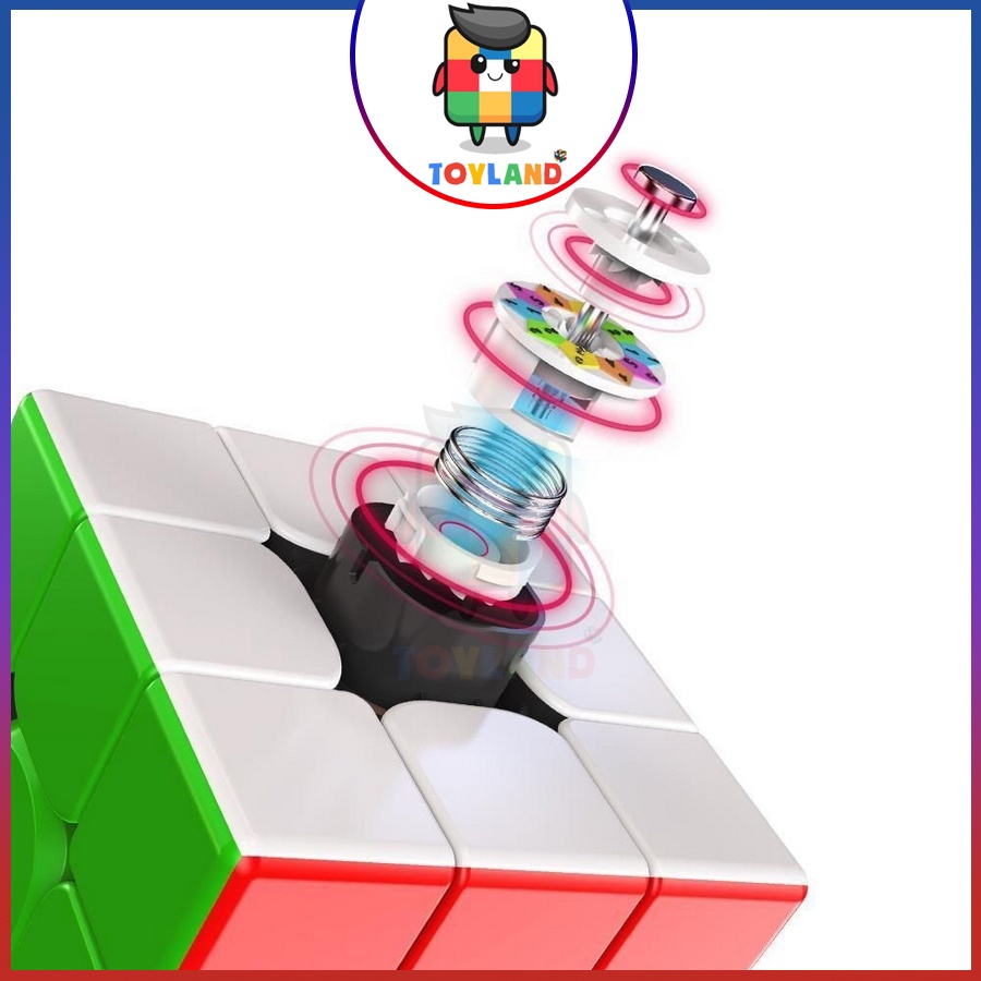 Mua Rubik 3x3 Tornado V2 M QiYi Stickerless Có Nam Châm Rubic 3 Tầng ...