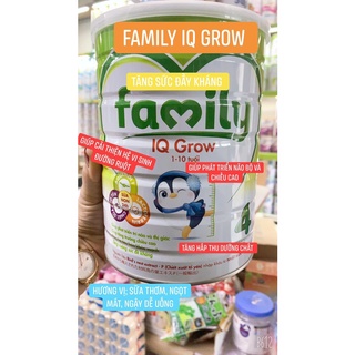 Sữa công thức Family IQ Grow 400g cho trẻ từ 1-10 tuổi | Shopee Việt Nam
