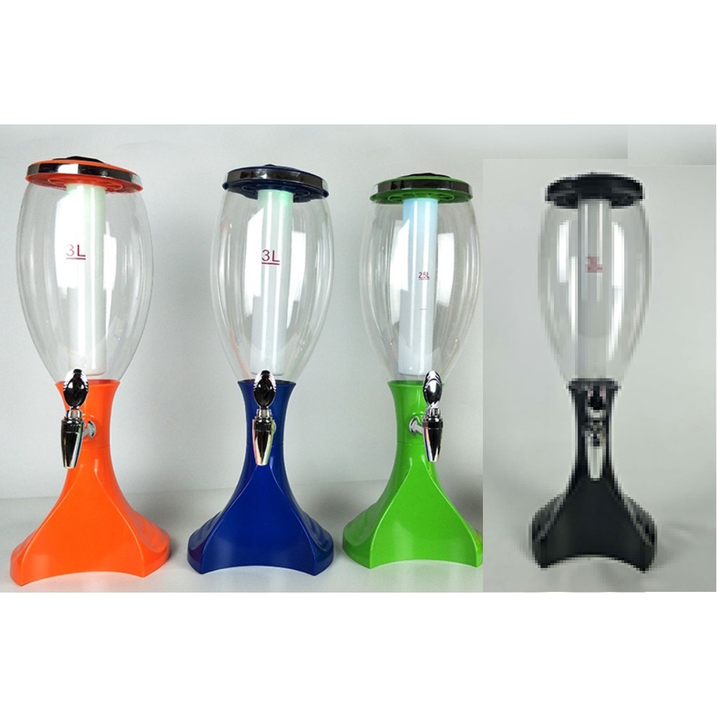 Mua Tháp Bia Max 5 Lít Đựng Bia Trà Sữa Nước Ngọt Lõi Đá Giữ Lạnh Đèn ...