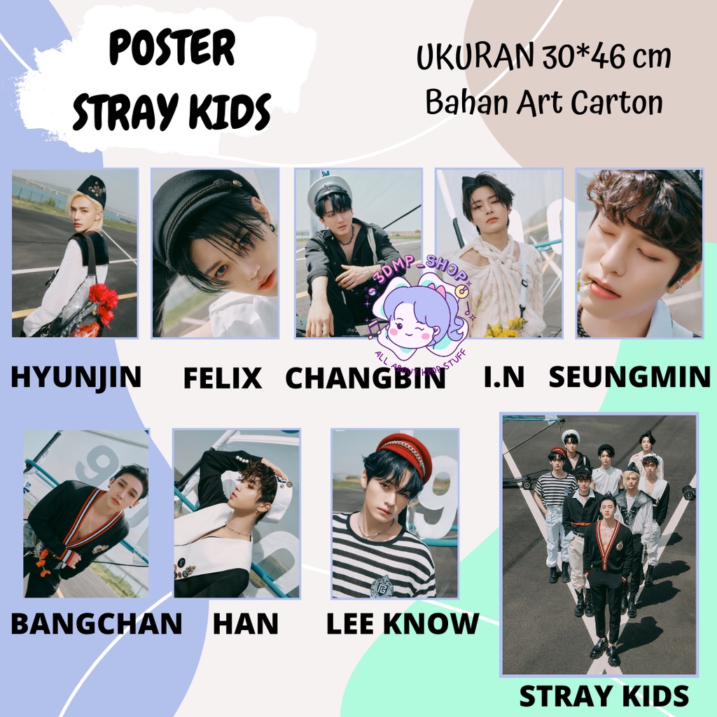 Poster A3 STRAY KIDS Maxient | Shopee Việt Nam